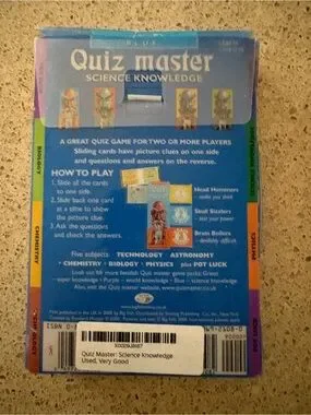 Toys | Quiz Master Science Knowledge Trivia Game | Poshmark